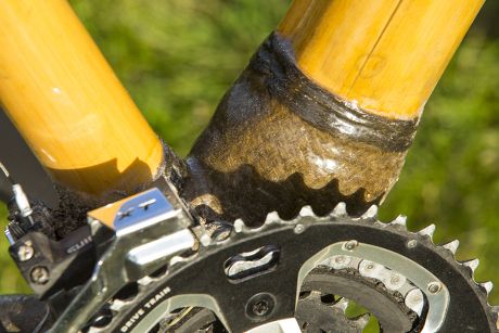 Bamboo Frame Bike Developed By Dr Editorial Stock Photo - Stock Image ...