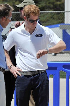 Day4 Hrh Prince Harry Watches Cycling Editorial Stock Photo - Stock ...