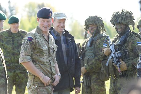 Prince Harry Visiting Natos Troops On Editorial Stock Photo - Stock ...