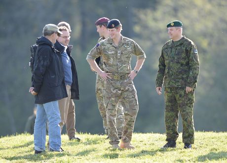 Prince Harry Visiting Natos Troops On Editorial Stock Photo - Stock ...