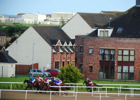 Dundalk Racing Action County Louth Venue Editorial Stock Photo - Stock ...