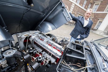 Engine Aston Martin Db 24 Old Editorial Stock Photo - Stock Image ...