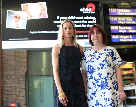 New Child Rescue Alert digital billboard unveiled at St Pancras station ...