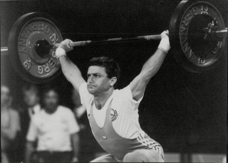 Greg Hayman Australian Weightlifter Gold Medalist Editorial Stock Photo ...