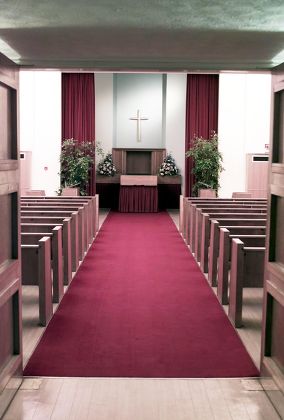Interior Slough Crematorium Where Princess Margaret Editorial Stock ...