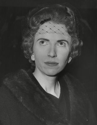 Lady Shirley Beecham Wife Sir Thomas Editorial Stock Photo - Stock ...