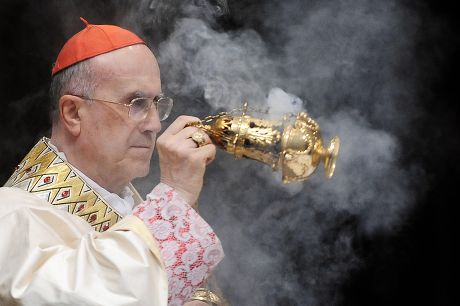 Cardinal Tarcisio Bertone Editorial Stock Photo - Stock Image ...