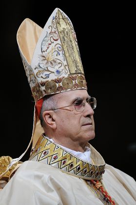 Cardinal Tarcisio Bertone Editorial Stock Photo - Stock Image ...