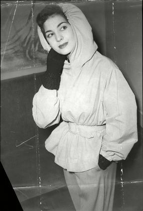 Peggy Curtiss French Model Editorial Stock Photo - Stock Image ...
