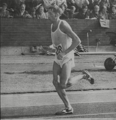 Marathon Runner Ron Hill Commonwealth Games Editorial Stock Photo ...