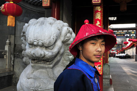 Chinese Man Wearing Traditional Outfit Costume Editorial Stock Photo ...