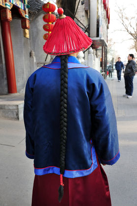Chinese Man Wearing Traditional Outfit Costume Editorial Stock Photo ...