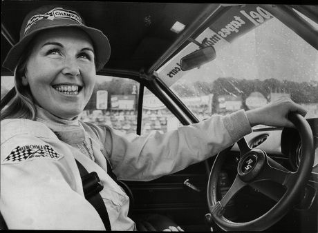 British Rally Driver Jenny Birrell Nee Editorial Stock Photo - Stock ...