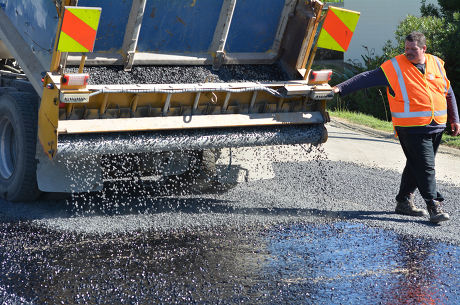 Tar Truck Vehicle Tarring Piece New Editorial Stock Photo - Stock Image ...