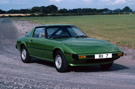Mazda Rx7 First Generation Publicity Shots Editorial Stock Photo ...