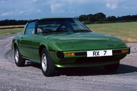 Mazda Rx7 First Generation Publicity Shots Editorial Stock Photo ...