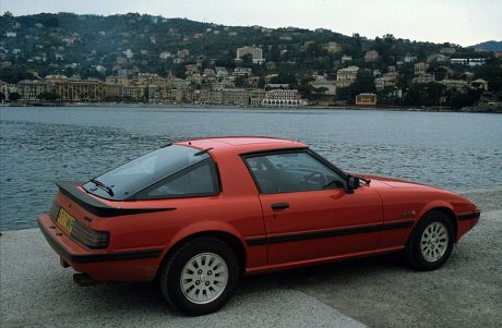 Mazda Rx7 First Generation Publicity Shots Editorial Stock Photo ...