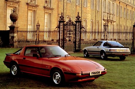 Mazda Rx7 First Generation Publicity Shots Editorial Stock Photo ...
