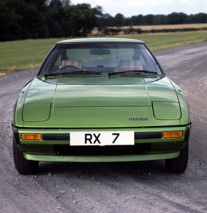 Mazda Rx7 First Generation Publicity Shots Editorial Stock Photo ...
