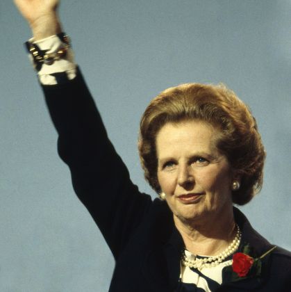 Margaret Hilda Thatcher British Politician Conservative Editorial Stock ...