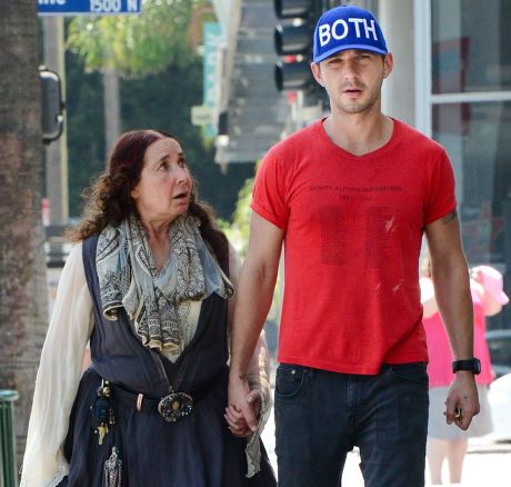 Shia Labeouf Mother Shayna Saide Editorial Stock Photo - Stock Image ...