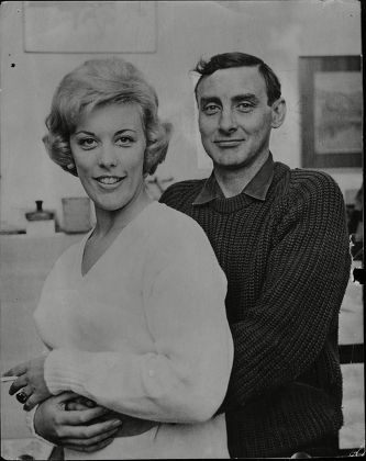 Spike Milligan Comedian Actress Patricia Ridgeway Redaktionelles ...
