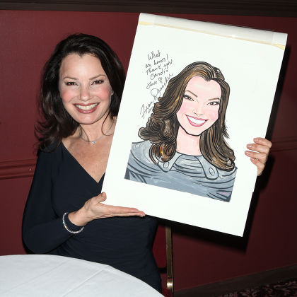 __COUNT__ Fran Drescher caricature unveiling at Sardi's, New York ...