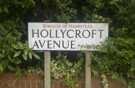 Hollycroft Avenue Nw3 7ql Property Connected Editorial Stock Photo ...