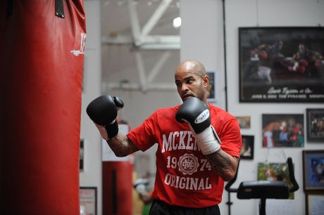Boxer Leon Mckenzie Training Duke Mckenzies Editorial Stock Photo ...
