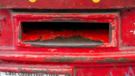 Red Post Box Editorial Stock Photo - Stock Image | Shutterstock