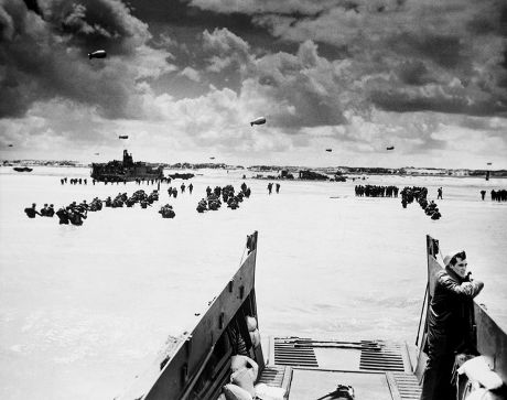 Normandy Beaches Dday World War 2 Editorial Stock Photo - Stock Image ...