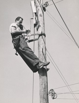 18 Telephone pole work Stock Pictures, Editorial Images and Stock ...