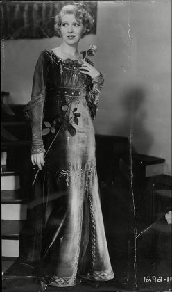 Ina Claire Actress Who Gives Distinguished Editorial Stock Photo ...