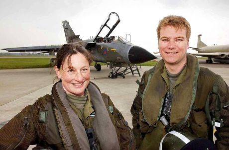 Tornado Navigator Flight Lieutenant Andrea Mccoll Editorial Stock Photo ...