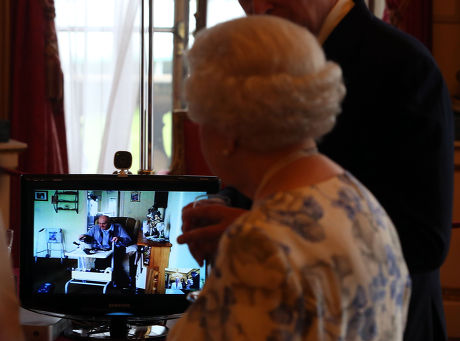 Queen Elizabeth Ii Views Visual Display Editorial Stock Photo - Stock ...