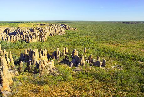 Pillars Sandstone Lost City Escarpment Broadmere Editorial Stock Photo ...