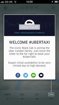 Uber Advert Metro Newspaper Editorial Stock Photo - Stock Image ...