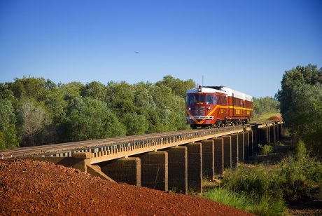 Gulflander Train Normanton Gulf Country Queensland Editorial Stock ...