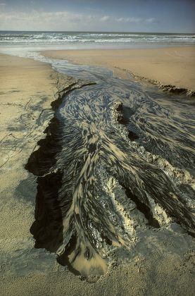 Mineral Sands Rutile Ilmenite Layers Black Editorial Stock Photo ...