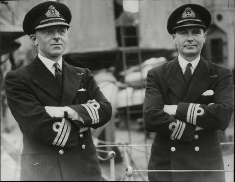 Commander Ra Currie Hms Fame Left Editorial Stock Photo - Stock Image ...