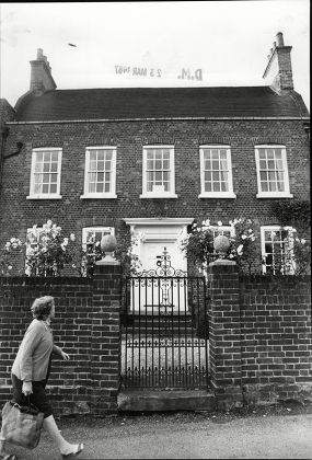 Old Vicarage Northaw Hertfordshire Home Cecil Editorial Stock Photo ...