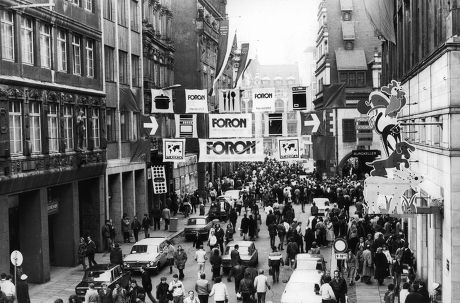 Leipzig East Germany Gdr 1986 Crowds Editorial Stock Photo - Stock ...