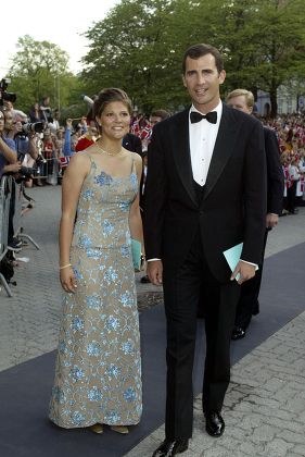 Princess Victoria Prince Felipe Editorial Stock Photo - Stock Image ...