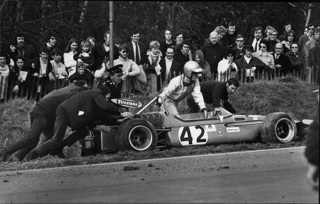 Racing Driver Brian Nelson Preparing Rejoin Editorial Stock Photo ...