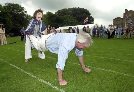 Lady Lord Leicester Wheel Barrow Race Editorial Stock Photo - Stock ...