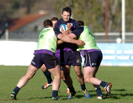 Tommy Seymour Scotland Winger Stopped His Editorial Stock Photo - Stock ...