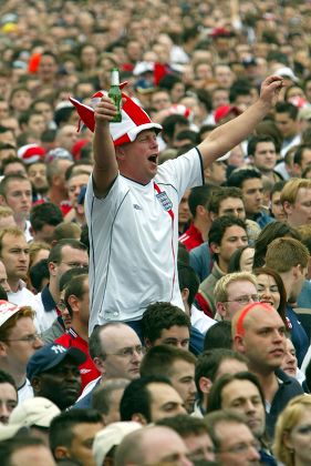 England Football Fans Watch England Lose Editorial Stock Photo - Stock ...