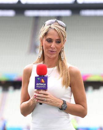 Mexican Tv Reporter Ines Sainz Working Editorial Stock Photo - Stock ...