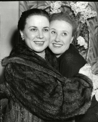 Actress Elizabeth Larner Her Mother Editorial Stock Photo - Stock Image ...