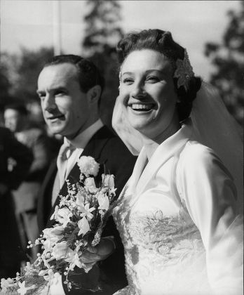 Wedding Actress Elizabeth Larner Rugby Player Editorial Stock Photo ...